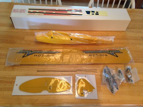 Balsa Products Hot-008 RC Cub Style Airplane ARF Kit With Motor | eBay