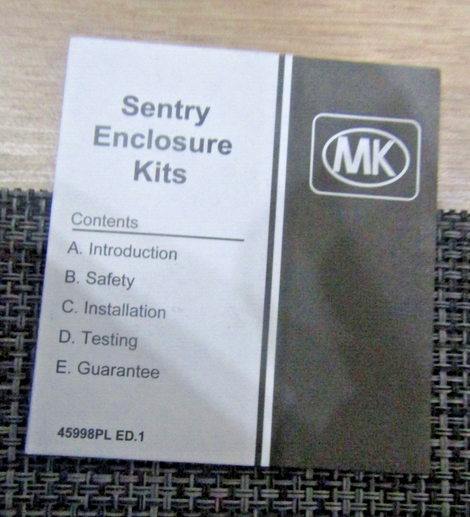 MK Sentry Consumer Unit Enclosure With MCBs & Main Switch IP65 ...