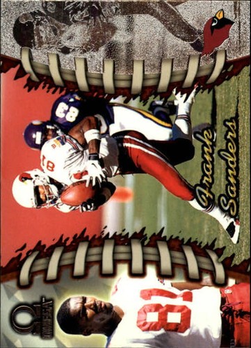 1998 Pacific Omega Football Card #6 Frank Sanders | eBay