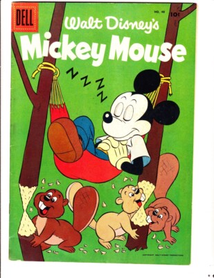 Mickey Mouse 48 (1956): FREE to combine- in Very Good/Fine condition | eBay