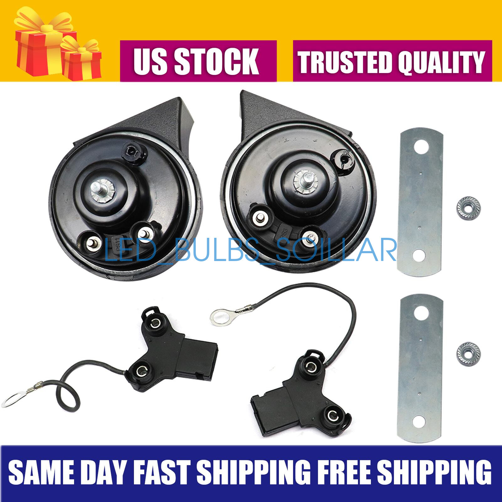 Eletric Horn For Toyota Camry RAV4 4Runner Highlander Prius Corolla C ...