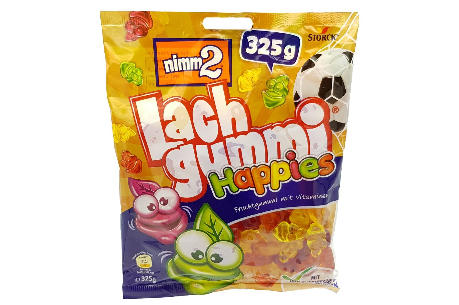 2x XL bags NIMM 2 Lachgummi Happies gummy candy 🍬 650g | 1.43lbs ...