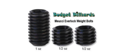 Meucci Billiard Pool Cue - Everlock Weight Kit & Hex Wrench - Coarse ...