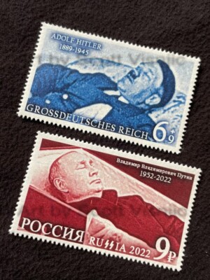 2022 Russo-Ukrainian War Anti-Putin Death of Putler & Hitler Parody Set ...