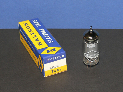 Haltron 6BJ6 Vide Pentode Tubulure Tube Électronique Tube Neuf en Boite ...