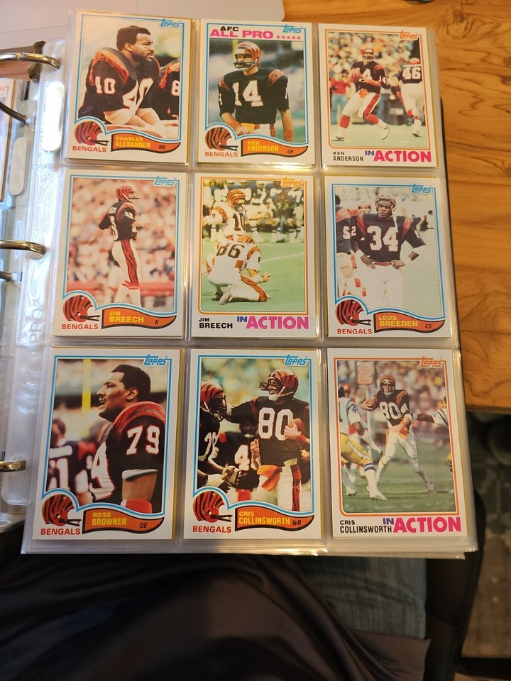 1982 Topps Football Cards #1 - 250 - You Pick - Complete Your Set | eBay