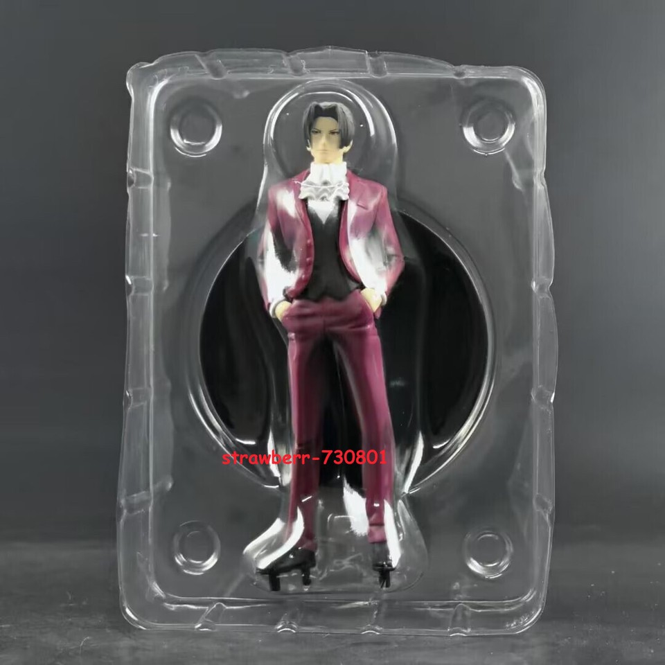 Ace Attorney Miles Edgeworth Figure Anime PVC Model Statue Doll Toys ...