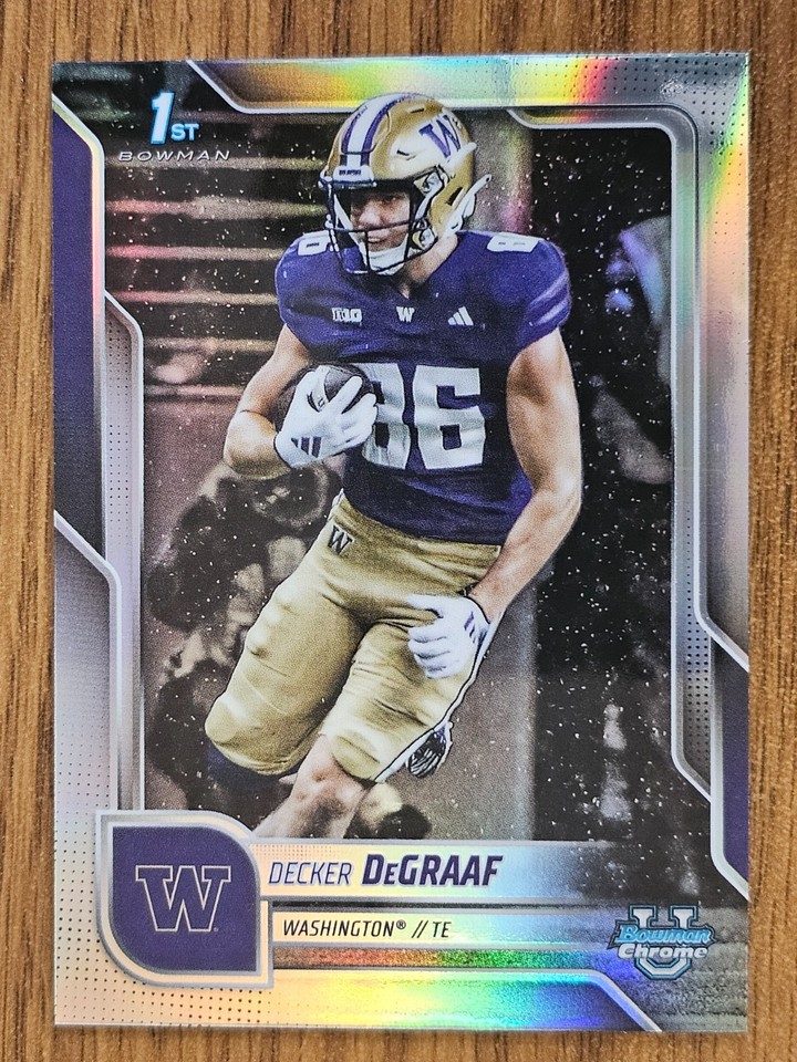 2025 Bowman University Chrome REFRACTOR Parallel Complete Your Set You ...