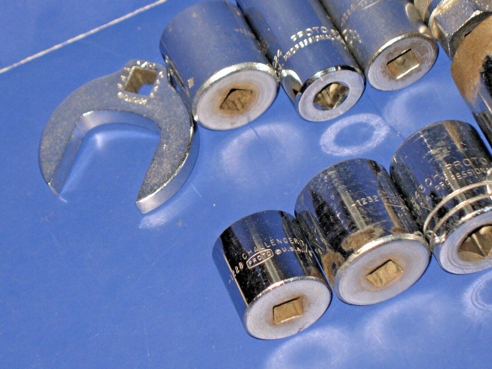 PROTO - 41 PIECE VINTAGE PROFESSIONAL CHALLENGER SOCKET MIXED LOT 12PT ...
