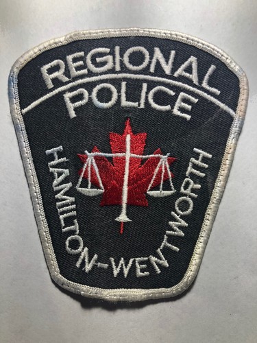 Hamilton Wentworth Regional Police Patch | eBay