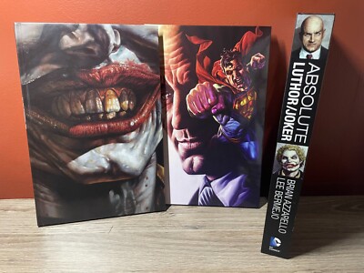 DC: ABSOLUTE LUTHOR / JOKER (Hardcover w/ Slipcase) Lee Bermejo, Brian ...