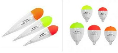 Drennan E-Sox Hi-Viz Pike Floats - Zeppler , Pike Bob and Subfloats ...