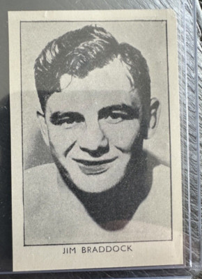 1930 Amalgamated Press The Champion Boxing Sports James Braddock ROOKIE | eBay