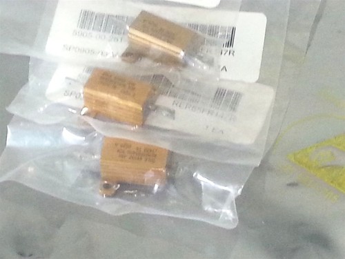 3 Dale 0.147 Ohm Mil-Spec (81349-MIL-R-39009/1) 10W Resistor @ 1% ...