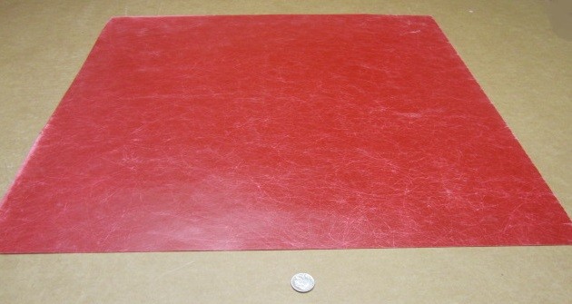 GPO3 Electrical Red Fiberglass Sheet 1/32" Thick x 24.0" Wide x 24.0 ...