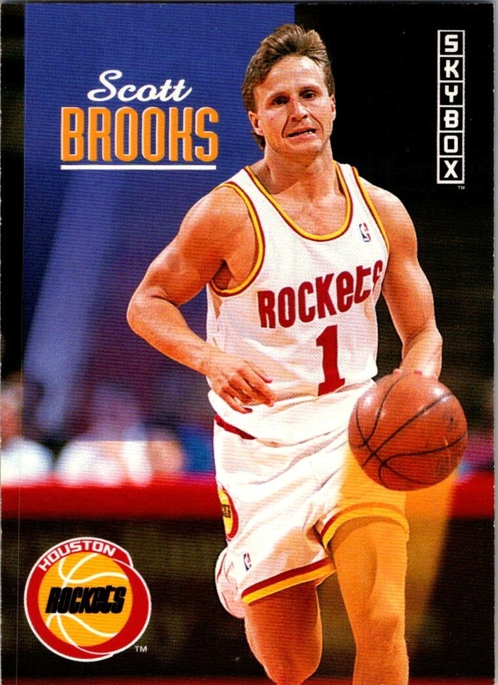 Scott Brooks Houston Rockets 19921993 SkyBox Trading Card No 343 | eBay