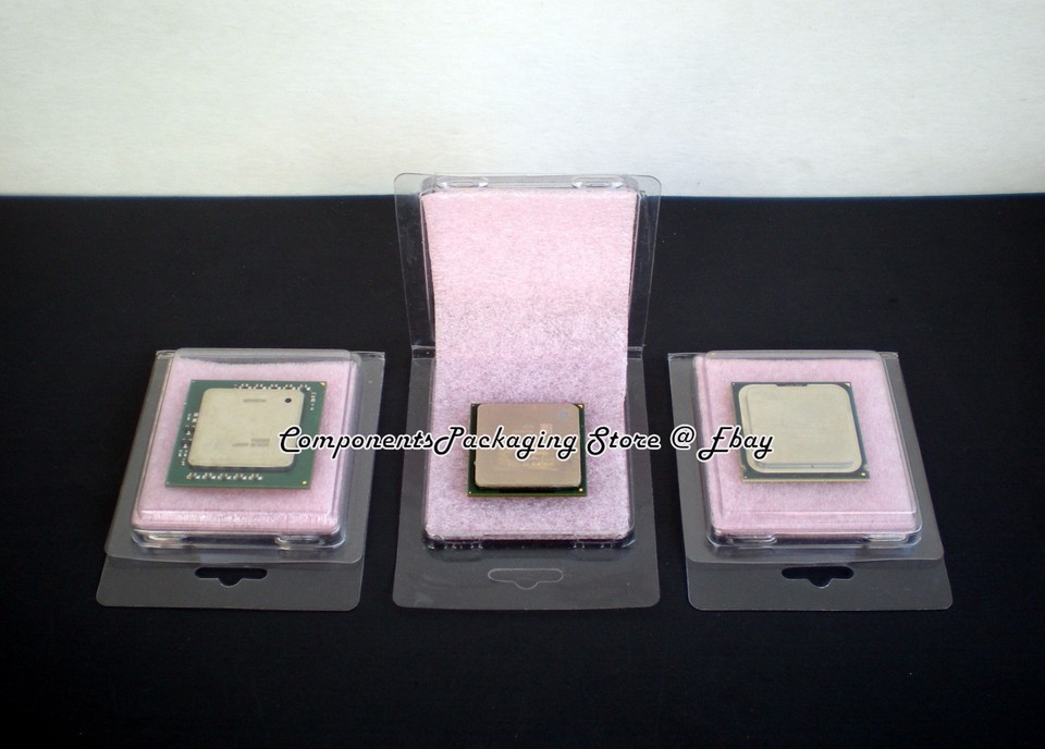 CPU Blister Pack Clam Shell for Intel AMD Processor + Anti Static Foam ...