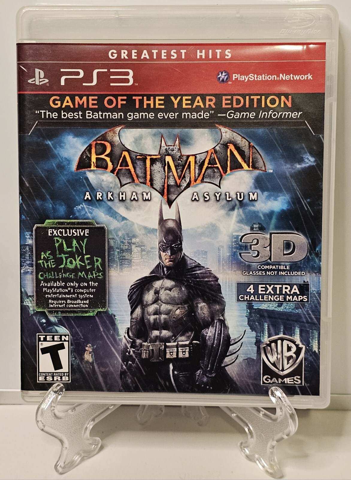 Batman: Arkham Asylum -- Game of the Year Edition (Sony PlayStation 3 ...
