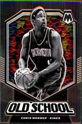 2019-20 Panini Mosaic Old School #13 CHRIS WEBBER Sac Kings | eBay