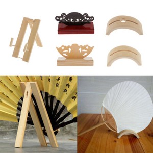 Vintage Style Fan Display Holder Paper Fan Display Stands Fan Stand ...