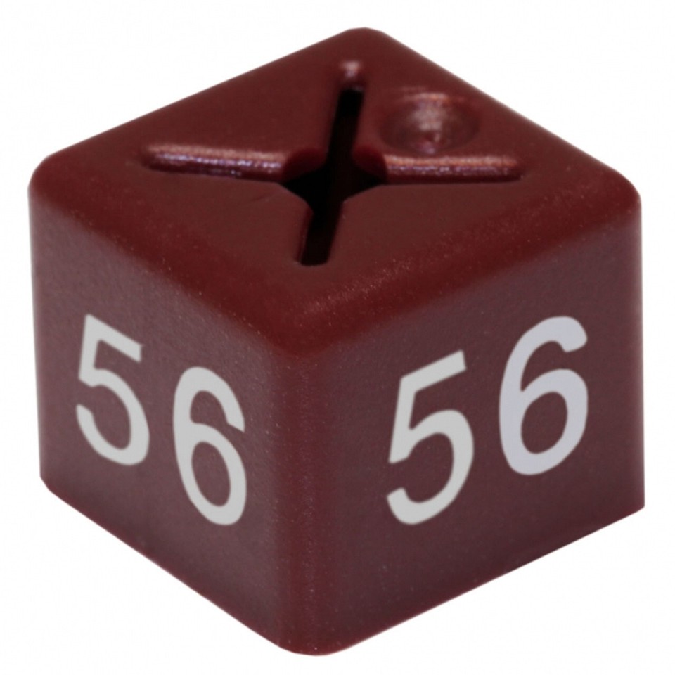 100x Garment Clothes Marker Size Number Color Size Cubes For Hanger ...