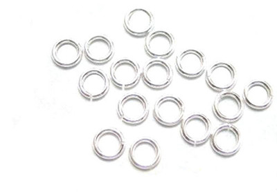1000 Silver Plated OPEN Jump Rings 5MM 20 Gauge | eBay