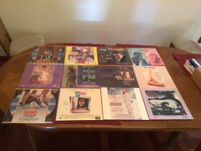 12 Rare Laserdiscs - Like New | eBay