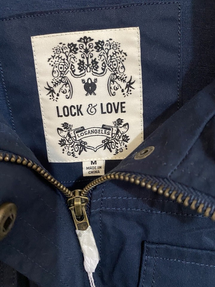 Lock and Love Women's Casual Anorak Jacket/Coat w/ Detachable Hood Size ...