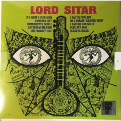 NEW Lord Sitar Lp 60s psych Beatles covers George Harrison Green VINYL ...