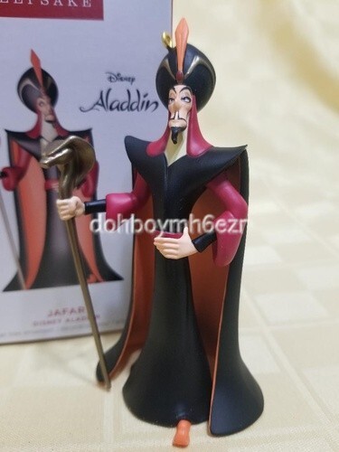 Hallmark 2023 Jafar Disney Aladdin Special Edition Christmas Ornament ...