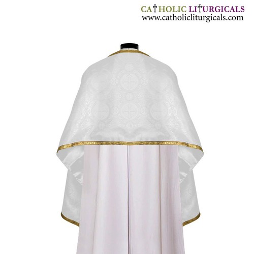 NEW WHITE Set of 2 Roman Catholic Church VIMPS ,VIMPA | eBay