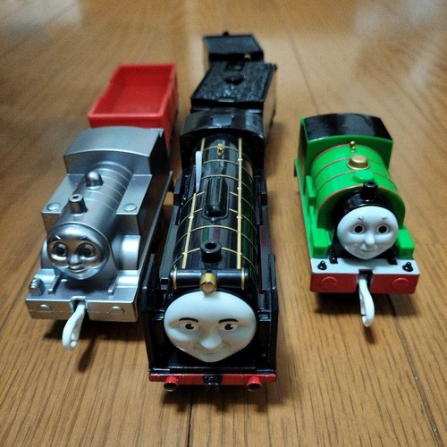 Plarail Thomas the Tank Engine Talking Hiro Metal Thomas Percy Set | eBay