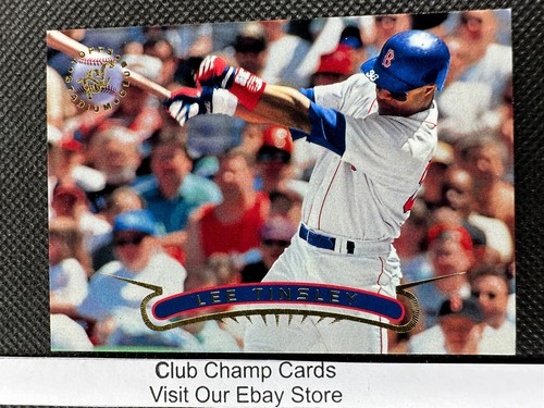 1996 #307 Lee Tinsley Topps Stadium Club Baseball Red Sox | eBay