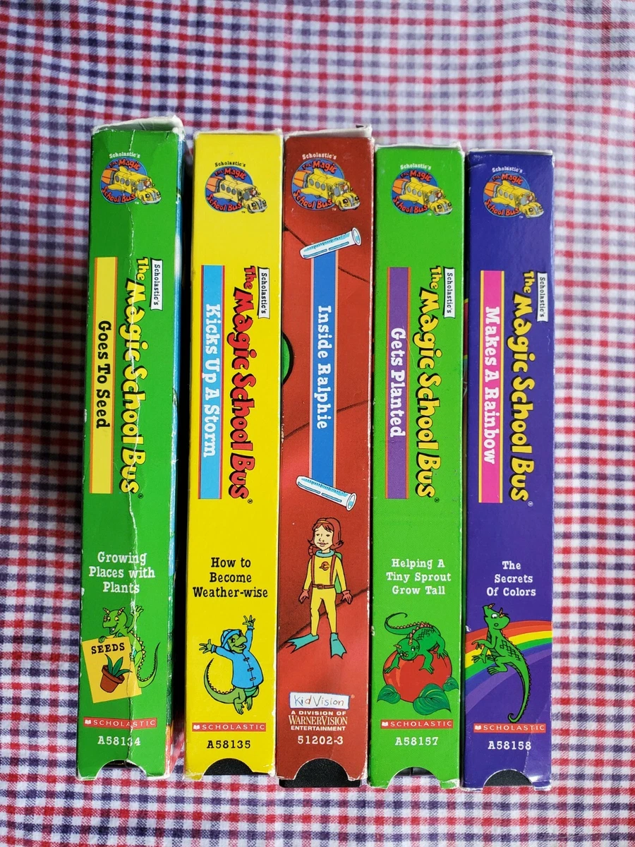 Magic School Bus Inside Ralphie Vhs