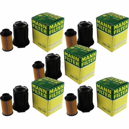 5X MANN-FILTER Filtro Ad Blue U 58/1 KIT Impianto Di Scarico Filtro ...