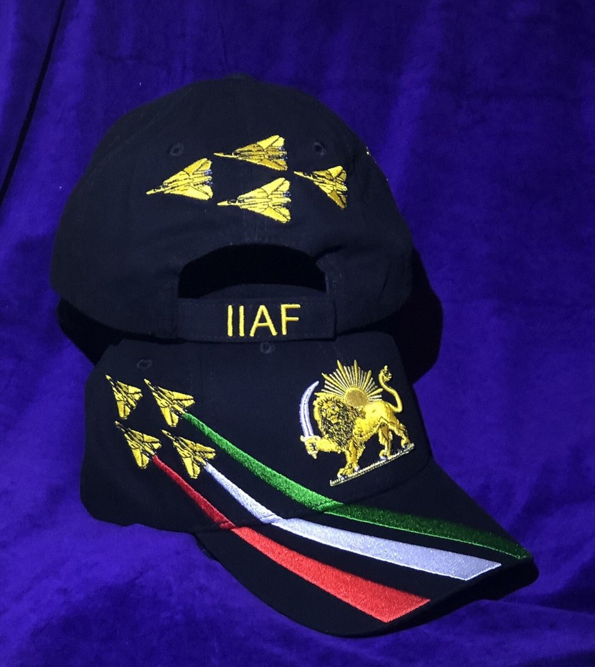 Imperial Iranian Shiro KhorshId Hat F-14 Tomcat Cap IIAF Lion Sun Iran ...