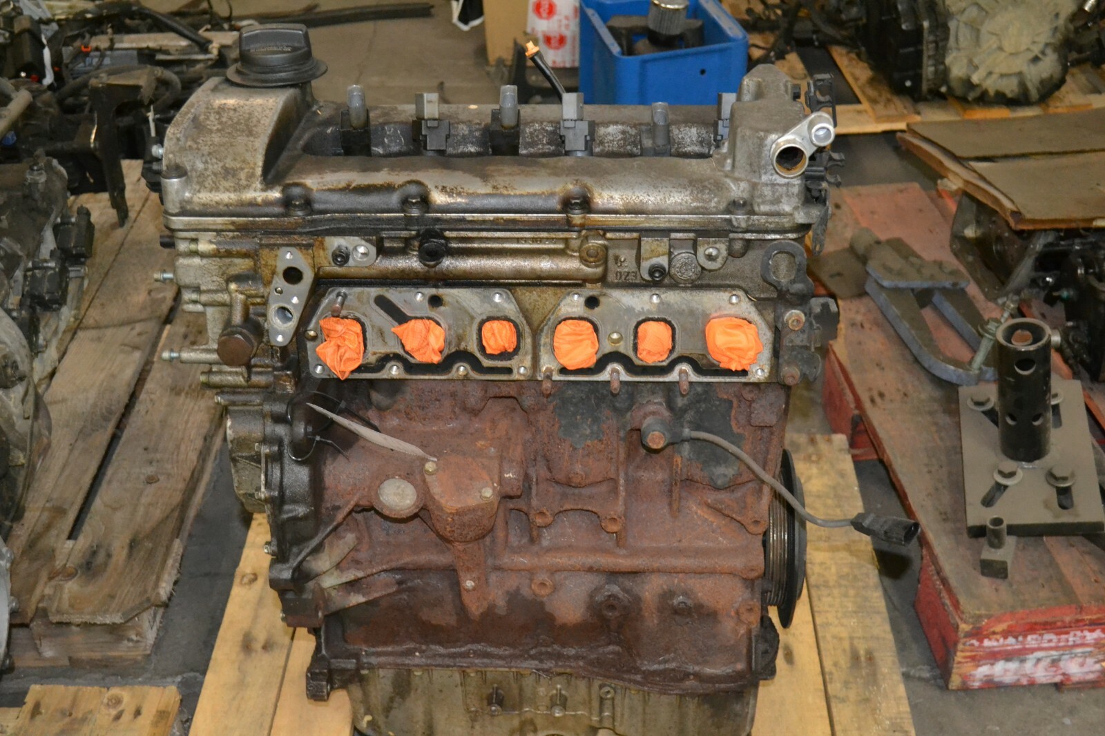 VW T4 EUROVAN 2.8L VR6 AXK Engine Long Block 022 100 031L | eBay