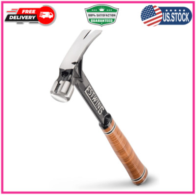 Ultra Series Hammer - 15 Oz Short Handle Rip Claw Framing Hammer with ...