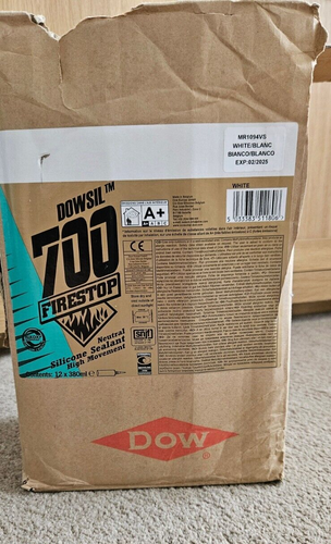 Dow Corning Dowsil Firestop 700 Fire Rated Silicone Sealant - White ...