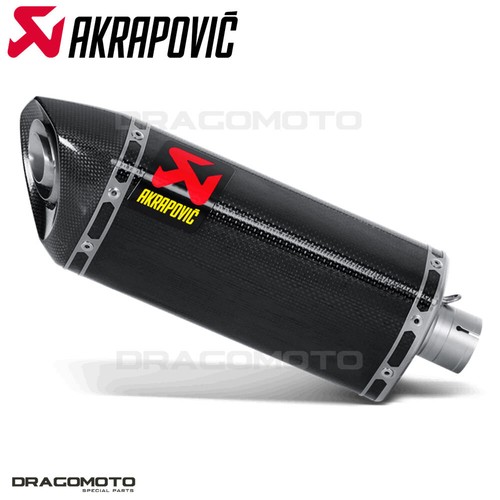 YAMAHA YZF-R6 2008-2009 Exhaust AKRAPOVIC Carbon S-Y6SO7-HZC | eBay