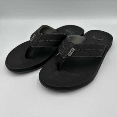 REEF Element TQT Men's Flip Flop Sandals - Bottle Opener - Black | eBay