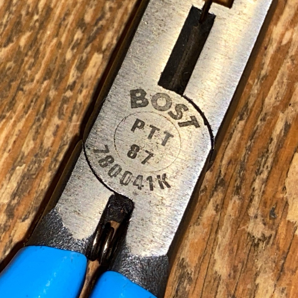 VINTAGE BT GPO POST OFFICE 6 “ PLIERS CUTTERS DATED 87 BT ENGINEER OLD ...