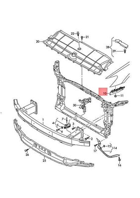 Genuine AUDI A6 Avant S6 quattro 4A2 4A5 4AH Guide Section Right ...