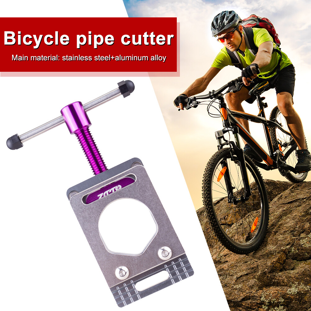 Bicycle Pipe Cutter for Bike Fork Handlebar Seatpost Pipe (Purple) | eBay