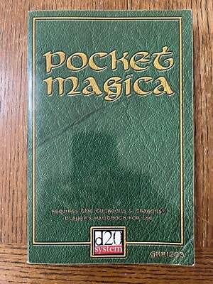 Pocket Magica: D20 System by Toth, Robert J. RPG Soft Cover Book Green ...