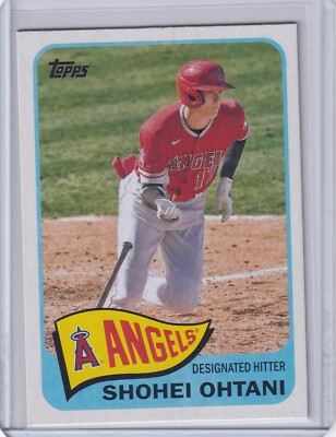2021 Topps Baseball 65 Insert #T65-4 Shohei Ohtani ANGLES | eBay