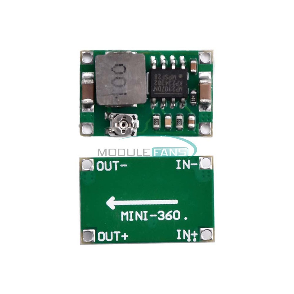 10PCS Mini 360 3A DC Converter Step Down buck Power Supply 3V 5V 16V ...
