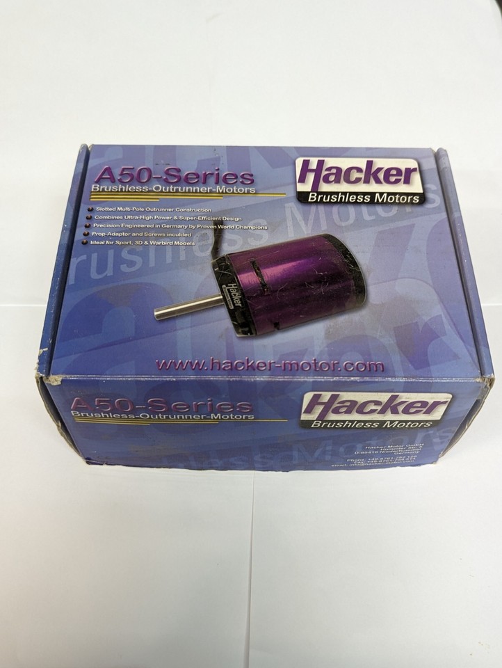 HACKER A50-14S MOTOR FOR MINIATURE RAZOR 600E HELI HACA50-14S | eBay