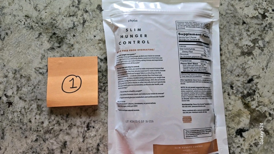 Plexus Slim Hunfer Control Pink Drink Mix 30 Packets | eBay