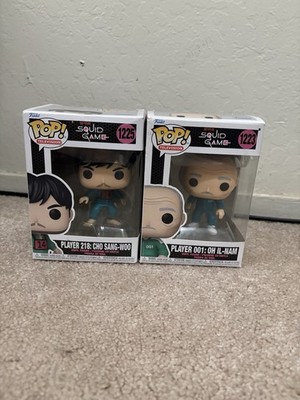Funko Pop Squid Game Player 218: Cho Sang-Woo And Player 001 Oh IL Nam ...